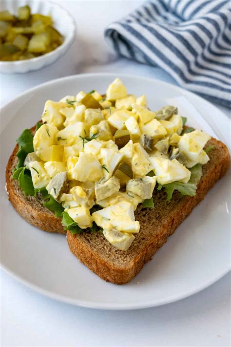 Egg Salad With Pickles Fresh Apron