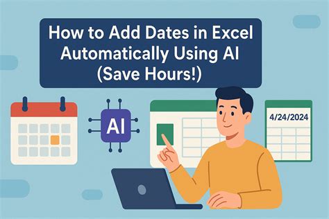 如何在excel中利用ai自動添加日期（節省數小時！） Excelmatic