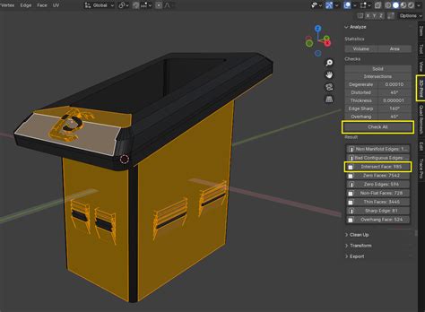 Error Why Is My Stl Failing To Export Into Cura Blender Stack Exchange