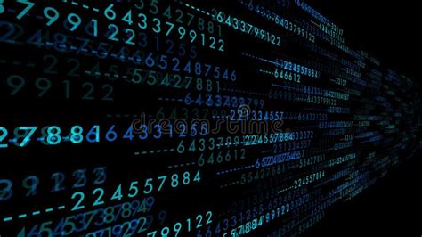 Data Code Numbers Network Information Animation Background Stock Video Video Of Communication