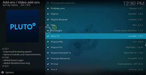 Plutotv Kodi Addon How To Install It And Use It Safely