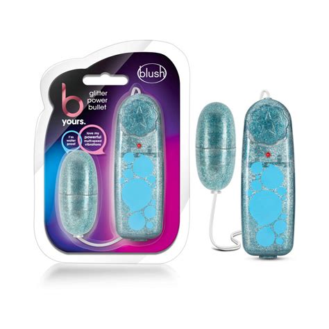B Yours Glitter Power Bullet Blue