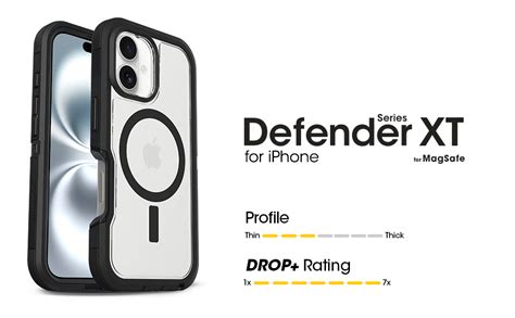 Otterbox Funda Transparente Para Iphone Pro Max Defender Series Xt Color Azul Amazon