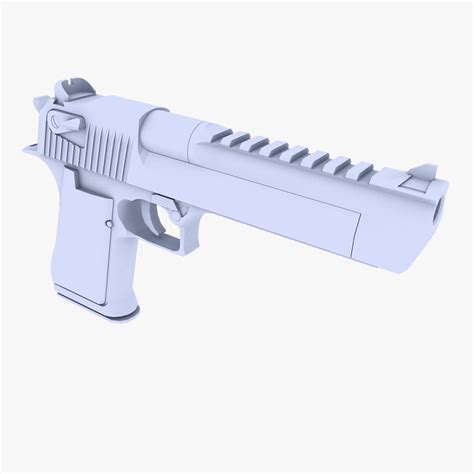 Desert Eagle 3d Asset Cgtrader