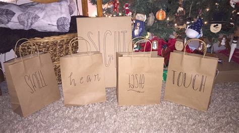 I Love You With All My Senses ️ Paper Shopping Bag Ouch Decor