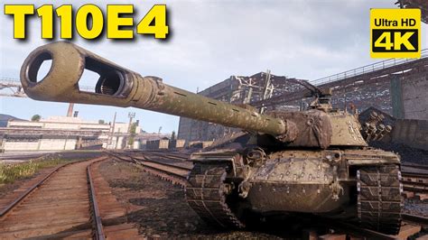 World Of Tanks 3 Kills 10k Damage T110E4 4K Video My Battle My