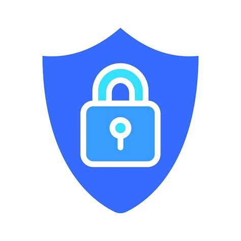 Premium Vector Closed Castle With Shield Line Icon Security Protection Key Door Password