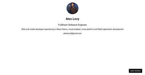 H Codesandbox
