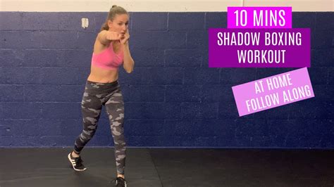 10 Mins Shadow Boxing Full Body Workout To Do At Home Follow Along