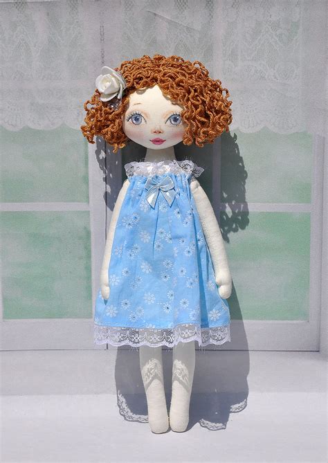 Pdf Cloth Doll Pattern Sewing Tutorial Soft Doll Pattern Etsy