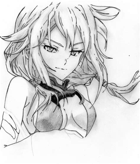 Guilty Crown Inori Wip By Deathlouis On Deviantart