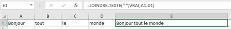 Xl 365 Créer Une Formule Concaténer En Vba Macros Et Vba Excel
