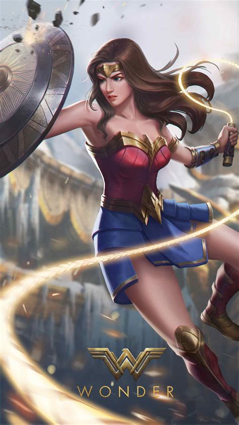 Ảnh Wonder Woman Liên Quân 119 Avatar Hình Nền Chibi