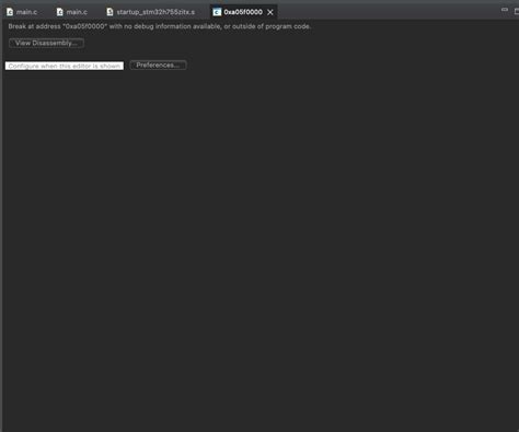 Dual Core Debug On Stm32h755 Stmicroelectronics Community