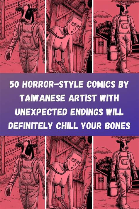 50 Horror Style Comics By Taiwanese Artist With Unexpected Endings Will