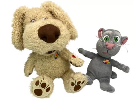 Talking Friends Talking Tom And Ben Bundle Sounds Soft Toy Plush Dragon