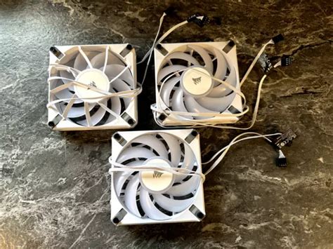 Corsair Icue Af120 Rgb Elite 120mm Pwm Triple Fan Kit With Lighting