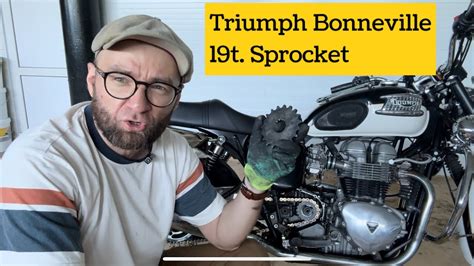 Звёздная болезнь. 19 vs. 18 sprocket on Hinkley Triumph Bonneville ...