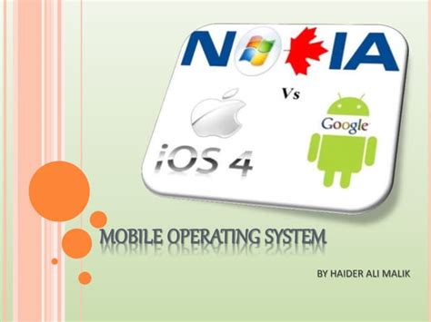 Mobile Operating System Ppt