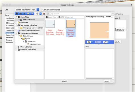 spaces graphic attributes not applying troubleshooting