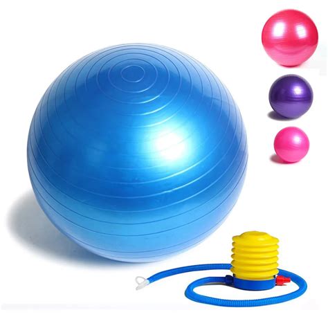 Fitness Yoga Ball 85cm Smooth Balance Fitness Gym Exercise Ball With
