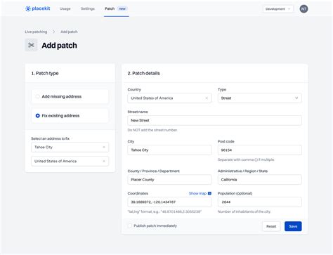 Introducing Live Patching Placekit