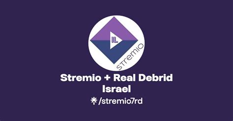 Stremio Real Debrid Israel Linktree