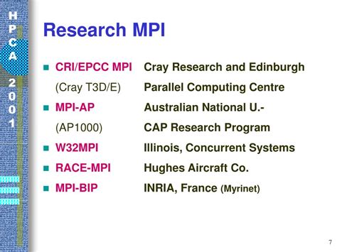 Ppt Message Passing Interface Mpi And Parallel Algorithm Design