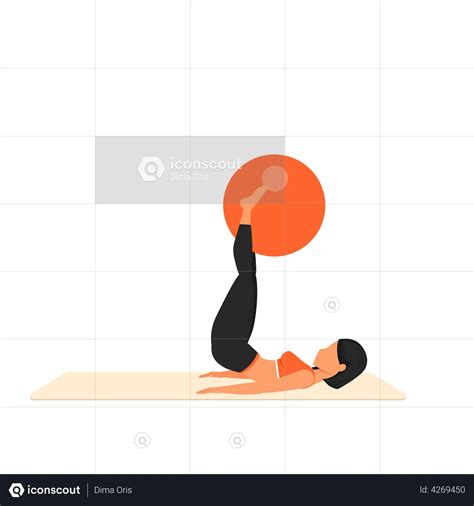 Woman Doing Reverse Crunch Animation Free Download Gym And Fitness Animations Iconscout