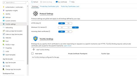 app service refuses connections with error no connection could be