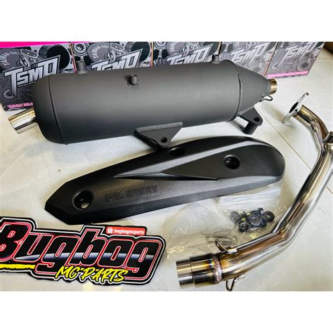 Tsmp Powerpipe Power Pipe For Pcx 160 Aerox V1v2 And Nmax V1v2 B2