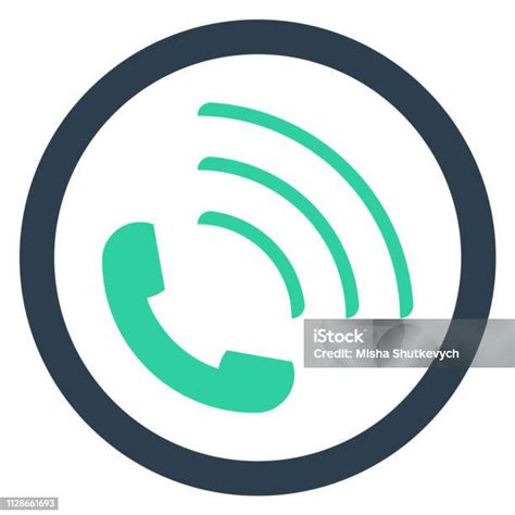 電話圖示在時尚的平面樣式隔離在白色背景電話符號向量例證向量圖形及更多brand Name Online Messaging Platform