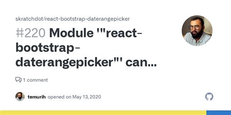 Module React Bootstrap Daterangepicker Can Only Be Default Imported Using The