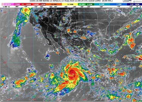 Huracán Genevieve Gana Fuerza Frente A Costa De México Adn A Diario
