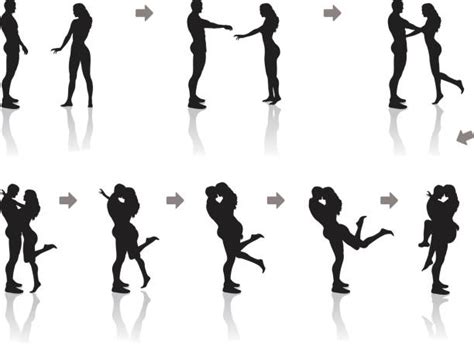 590 Sexual Activity Sex Silhouette Couple Stock Illustrations Royalty