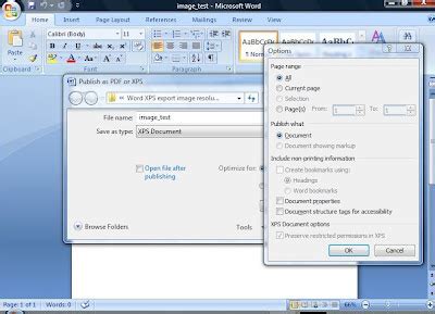 NiXPS XPS From Word Image Downsampling