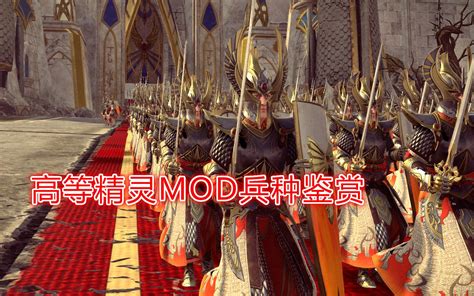 凤凰军团来袭【战锤2全面战争】高等精灵mod兵种鉴赏！！！哔哩哔哩bilibili