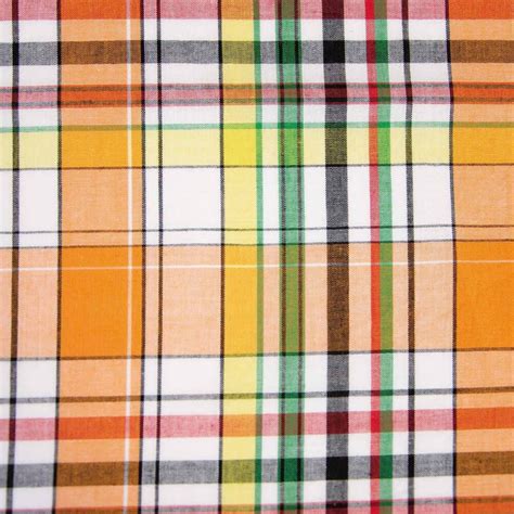 Katia Madras Plaid Fabric Mexico Madras Las Tijeras Mágicas