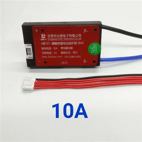 Bms 4s 12v 10a 20a 40a สำหรับแบตเตอรี่ลิเธียมฟอสเฟต Lithium Phosphate