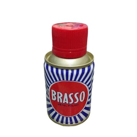 Brasso Braso Metal Polish 100 Ml Pengkilap Logam Aluminium Besi Lazada Indonesia
