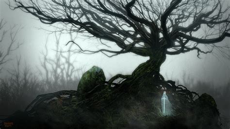 Twisted Tree With Guardian By Balaskas On Deviantart