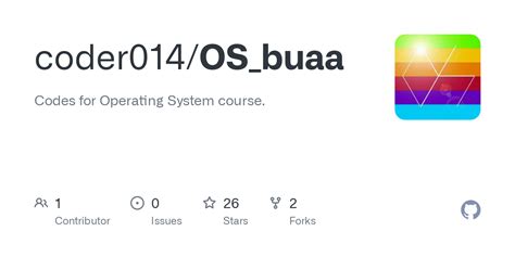 GitHub Coder014 OS Buaa Codes For Operating System Course