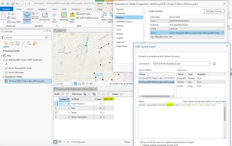 Adding A Unique Id Objectid To A Sql Query Layer Esri Community