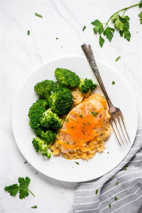 Crock Pot Cheesy Chicken And Rice The Shortcut Kitchen