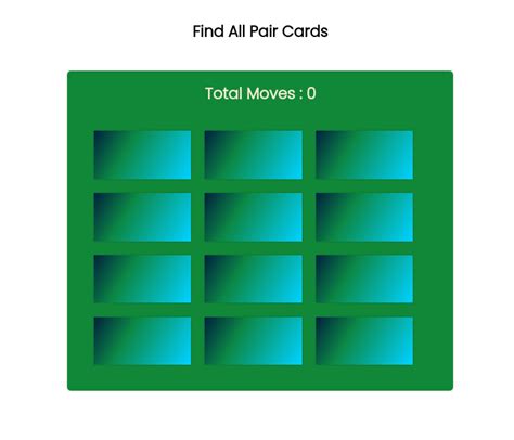 Javascript Pair Game Geeksforgeeks