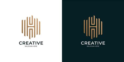 Premium Vector Minimalist And Simple Letter H Logo Set