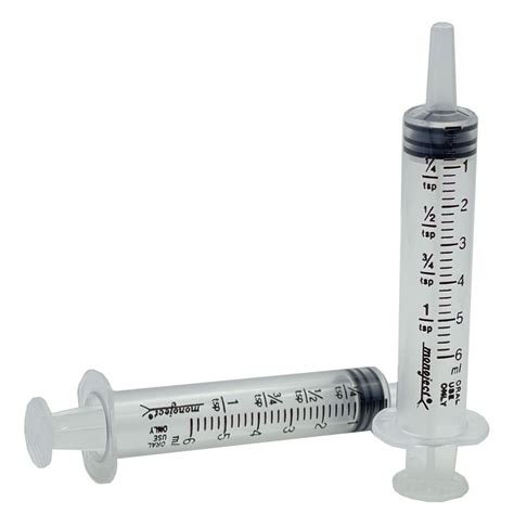 Monoject 6ml Oral Syringe — Cmd Pet Solutions