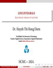 Exploring Line Integrals Along Curves With Real World Course Hero