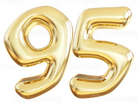 Gold D Number Png