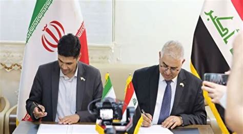 بالفيديو بغداد وطهران توقعان مذكرة تفاهم نفطية